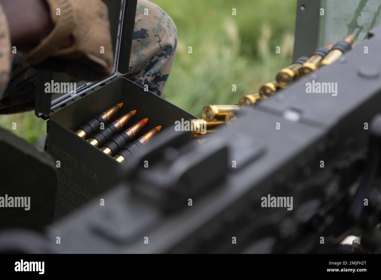 U.S. Marines with 3d Battalion, 12th Marines, 3d Marine Division fire ...