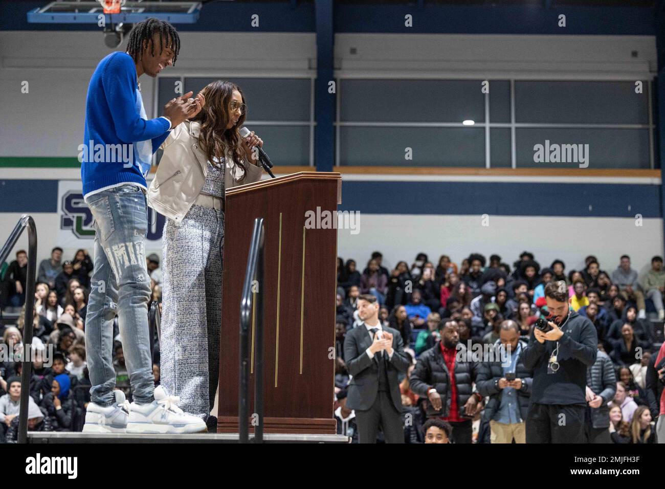 Middletown, DE, USA. 27th Jan, 2023. MARSHAY HYLAND "RIGHT"" mother of ...