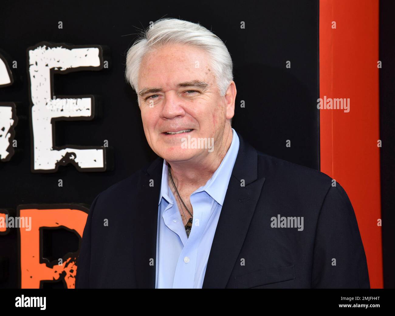 Michael Harney attends the final season premiere of Netflix's "Orange ...