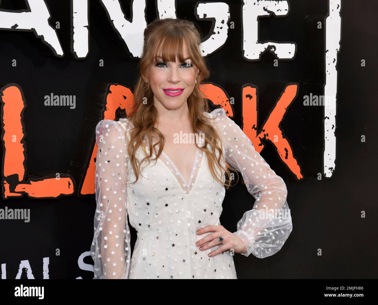 Emma Myles attends the final season premiere of Netflix's "Orange Is ...