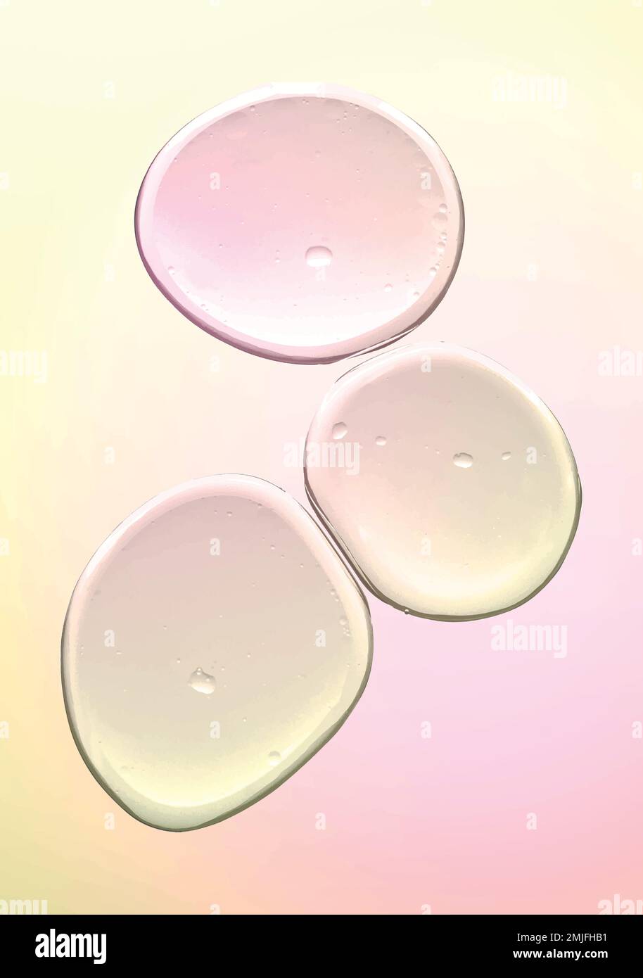 Abstract oil liquid bubble Stock Vector Images - Alamy