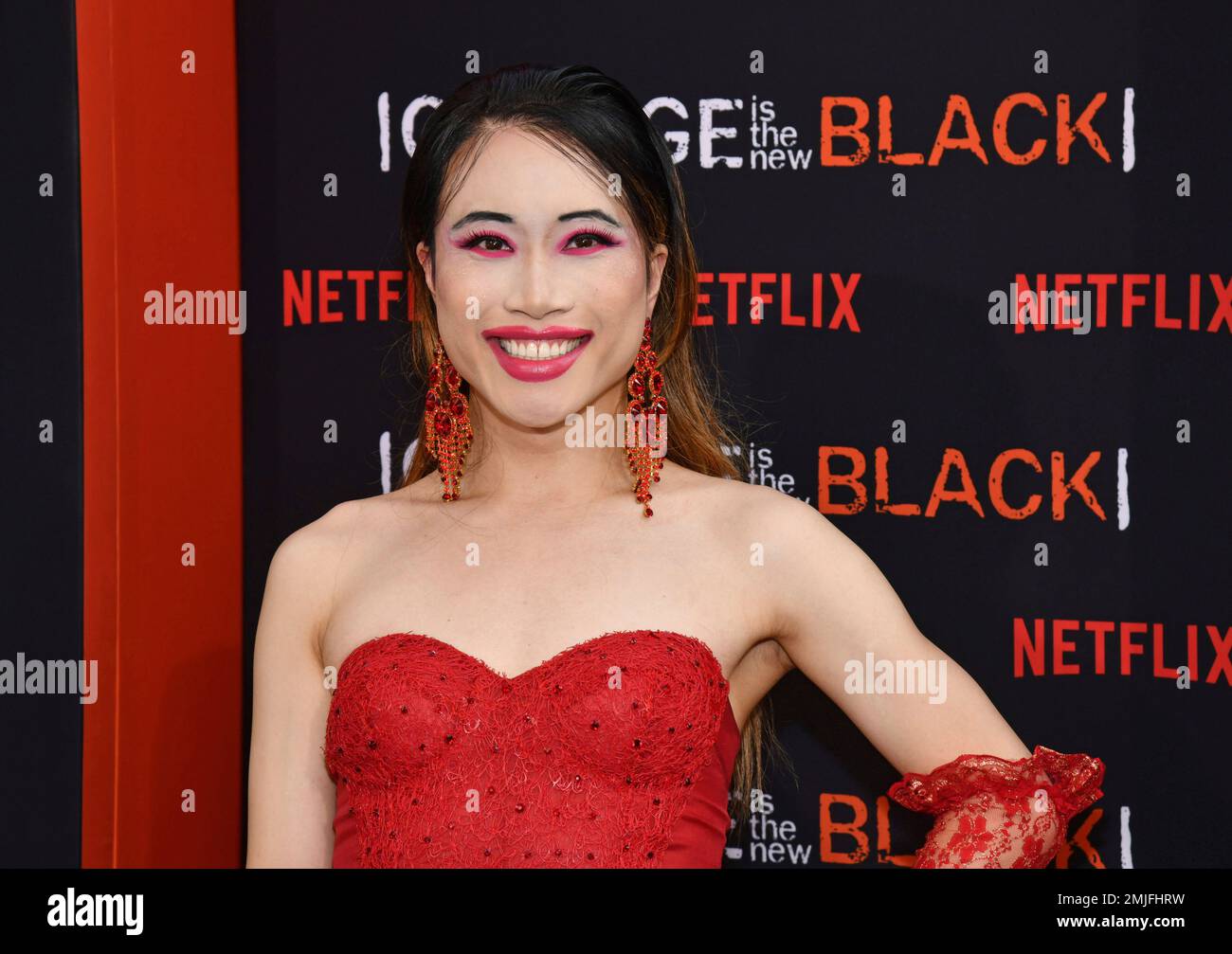 Yuhua Hamasaki attends the final season premiere of Netflix's "Orange ...