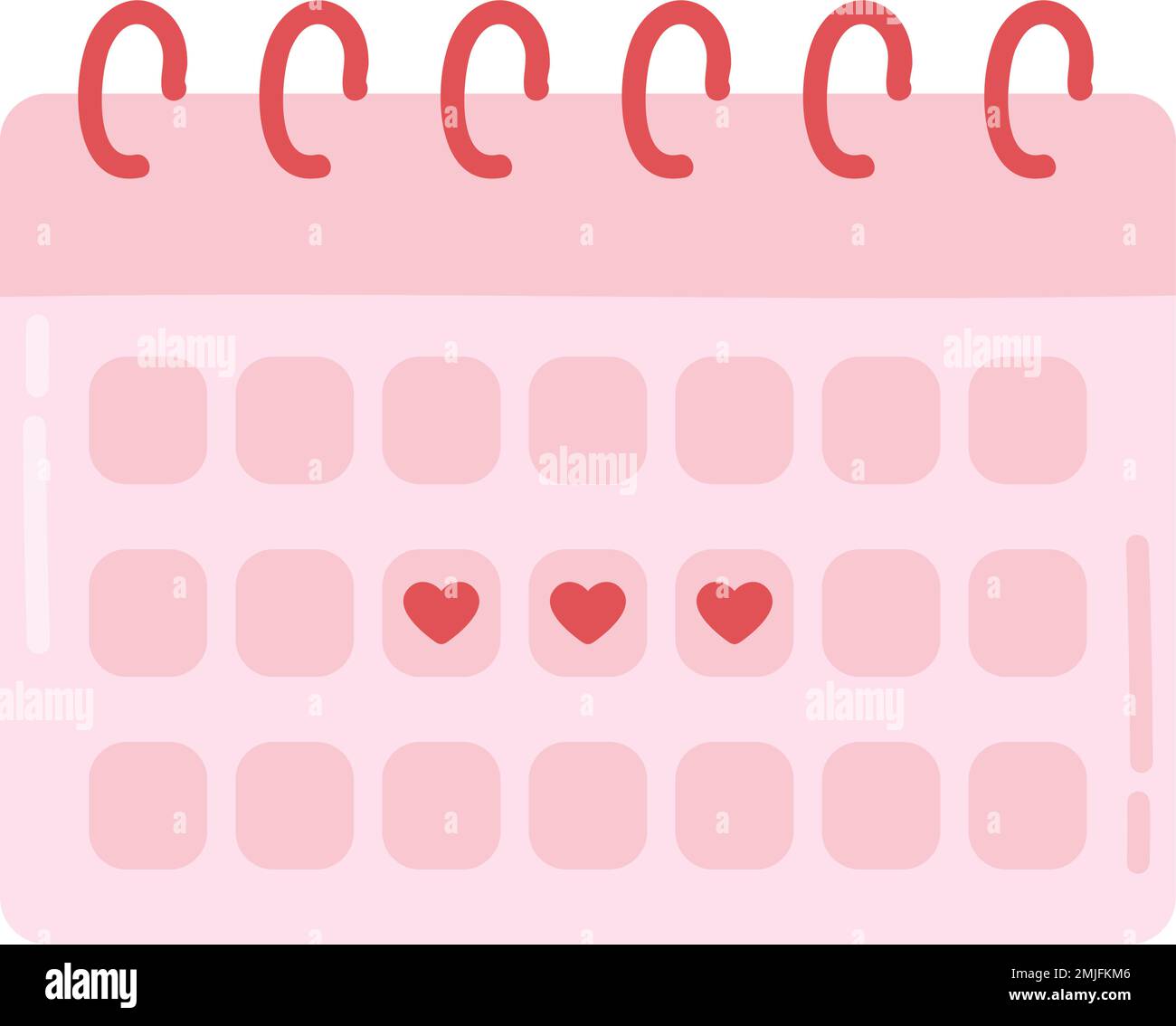 menstruation calendar icon Stock Vector Image & Art - Alamy