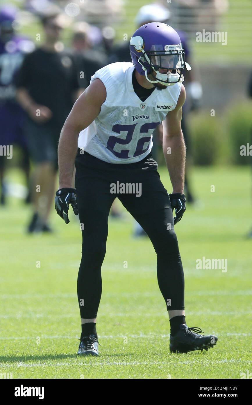 Minnesota Vikings free safety Harrison Smith takes part in drills ...