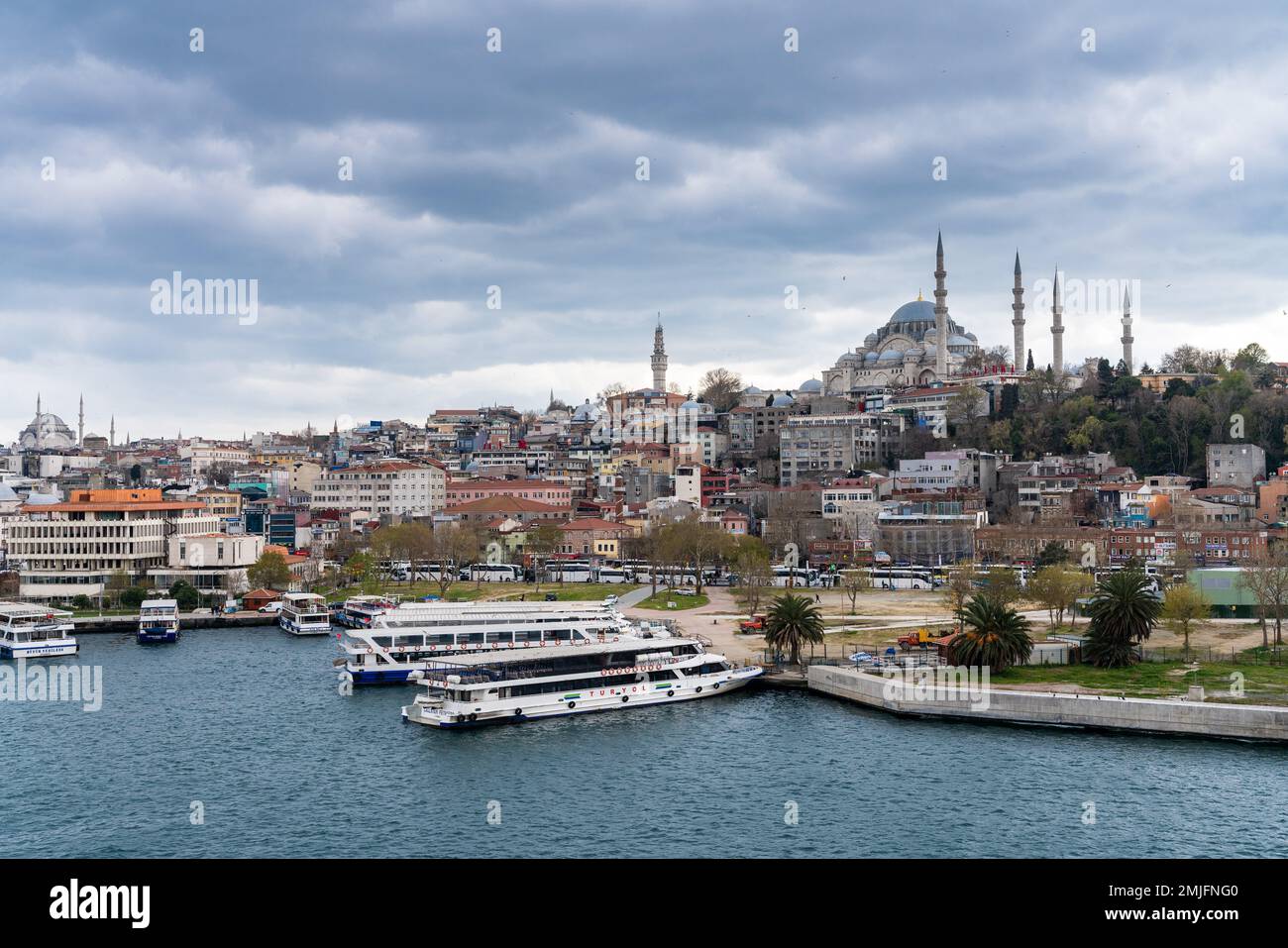 Golden horn attractions hi-res stock photography and images - Alamy
