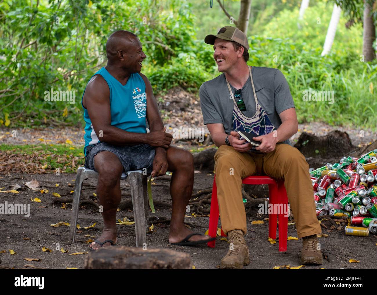 U.S. Army Maj. Jacob McCorkle, a team leader assigned to the Defense ...