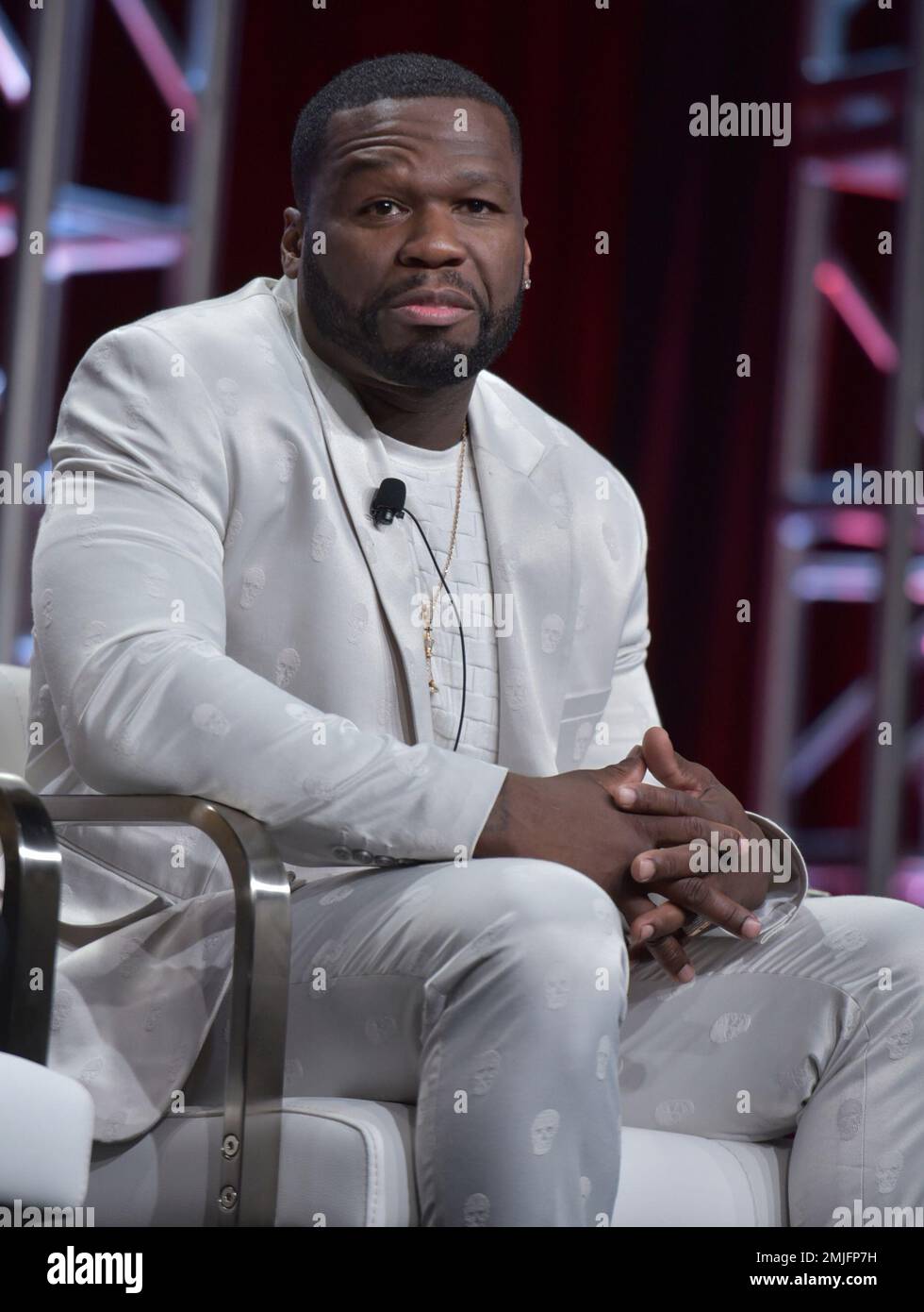 Curtis "50 Cent" Jackson participates in the Starz "Power" panel at the ...