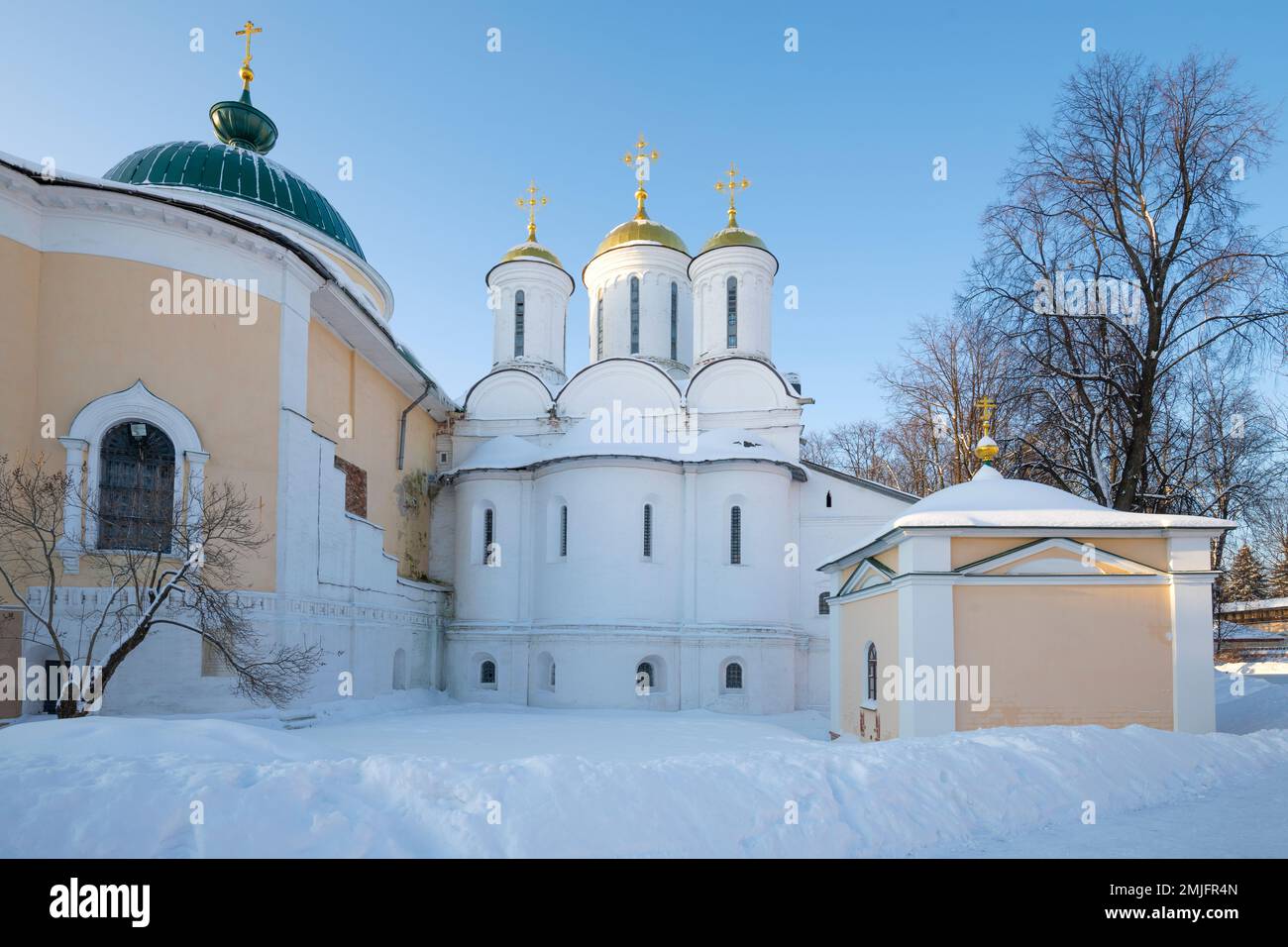 Cathedral of the Transfiguration of the Savior (1516) on a January ...