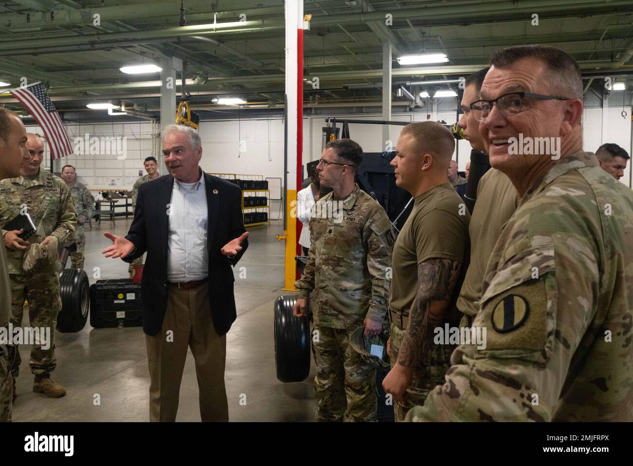 U.S. Army Gen. Paul Funk, commanding general of Army Training and ...