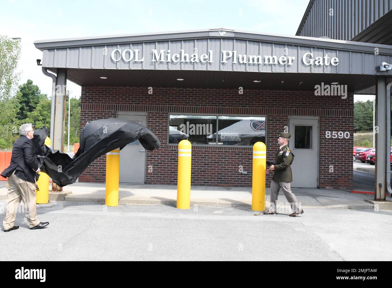 Col michael t plummer gate hi-res stock photography and images - Alamy