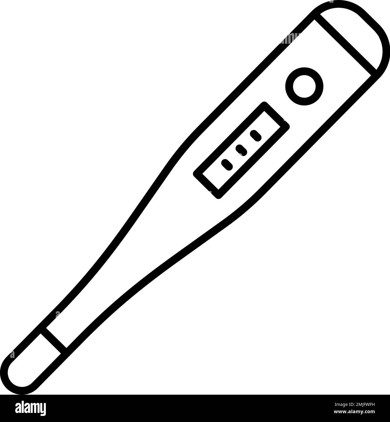 Cold, fever, flu vector icon on transparent background. Outline Cold ...