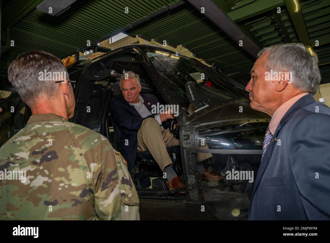 U.S. Army Lt. Col. George Rabb, 2d Battalion, 210th Aviation Regiment ...
