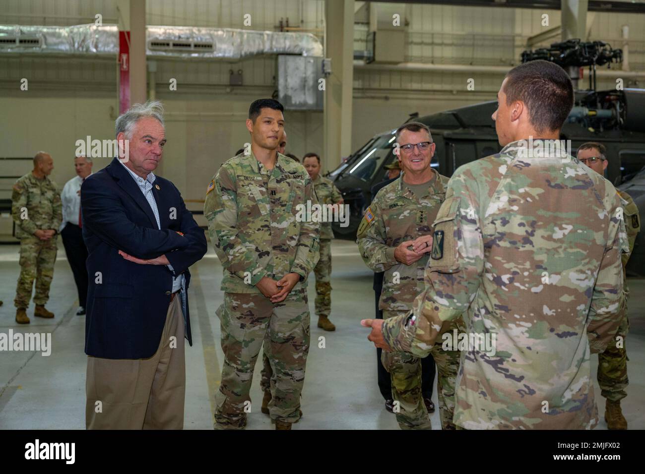 Capt. Nicholas Ortiz, Company B commander, 2d Battalion, 210th Aviation ...
