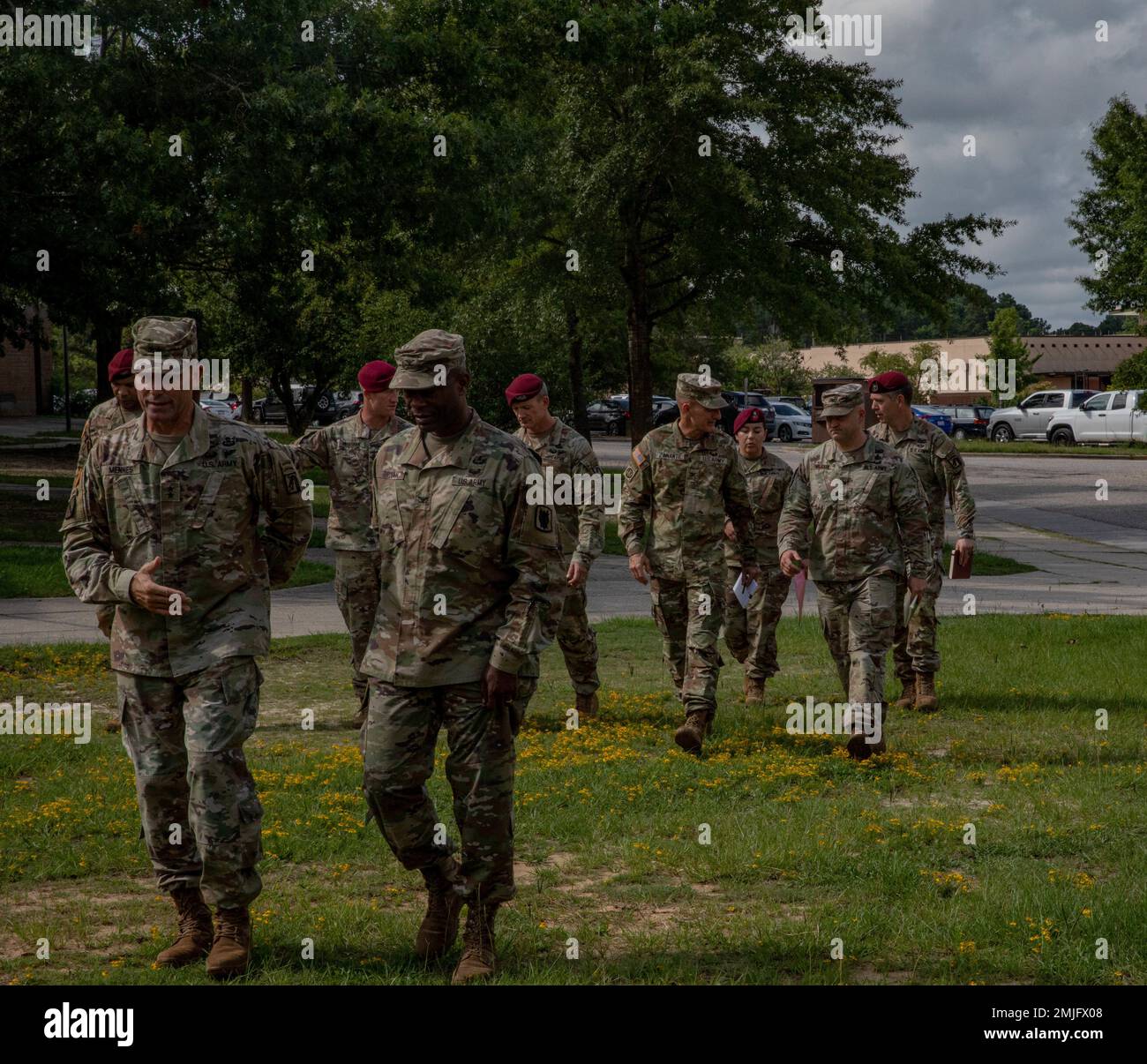 U.S. Army Maj. Gen. Brian Mennes, deputy commanding general, XVIII ...