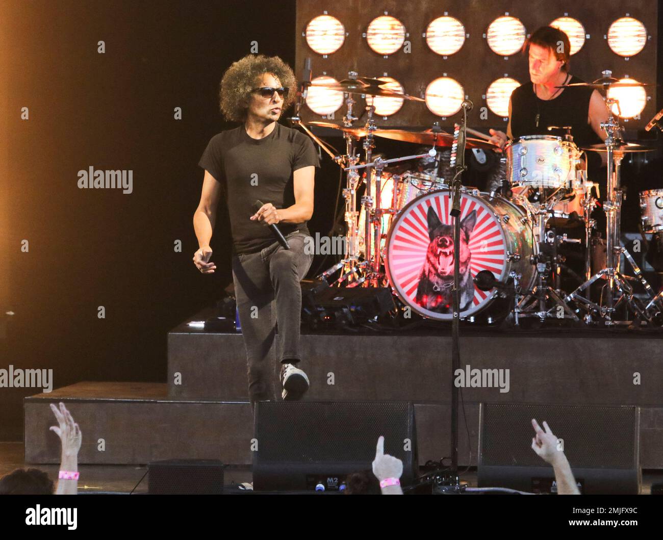 William DuVall with Alice in Chains performs at Ameris Bank ...