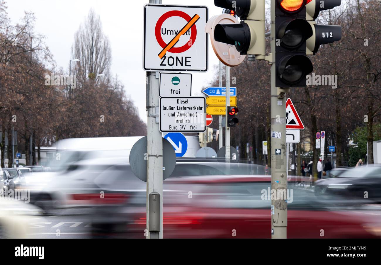 Munich, Germany. 27th Jan, 2023. A sign with the inscription ...