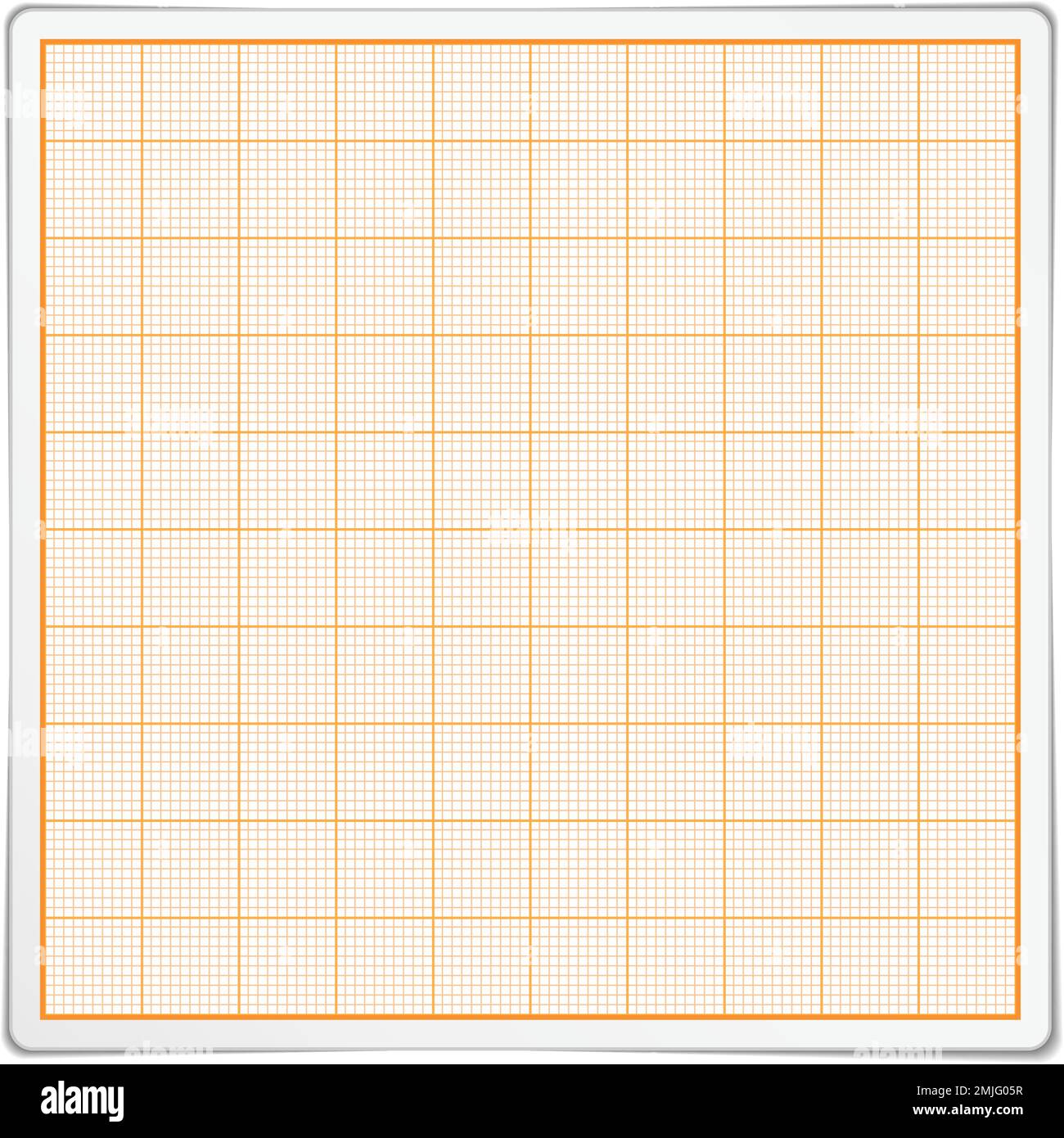 Graph paper on white background, vector eps10 illustration Stock Vector ...