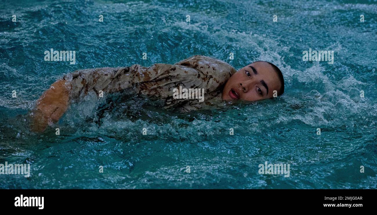 U.S. Marine Corps Recruit Matthew Rivera with India Company, 3rd ...