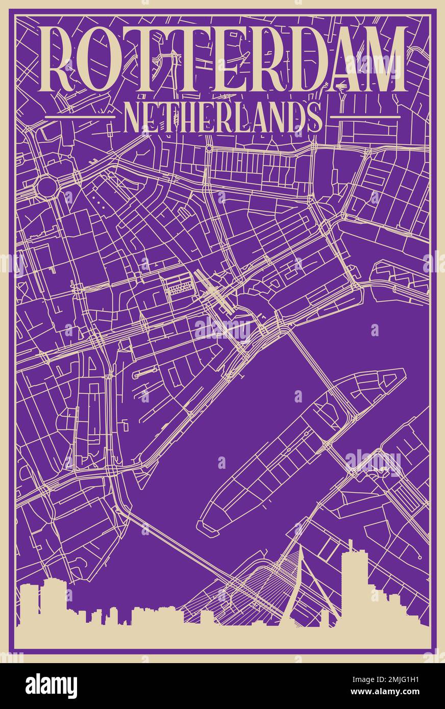 Rotterdam border Stock Vector Images - Alamy