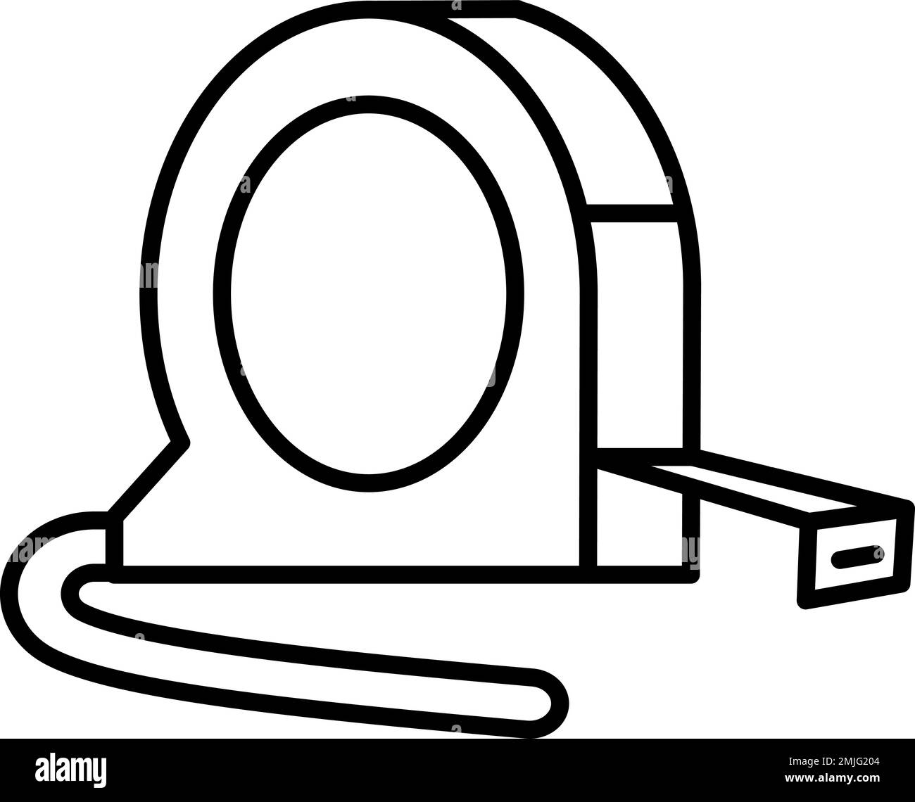 Engineering, measure, measurement vector icon on transparent background ...