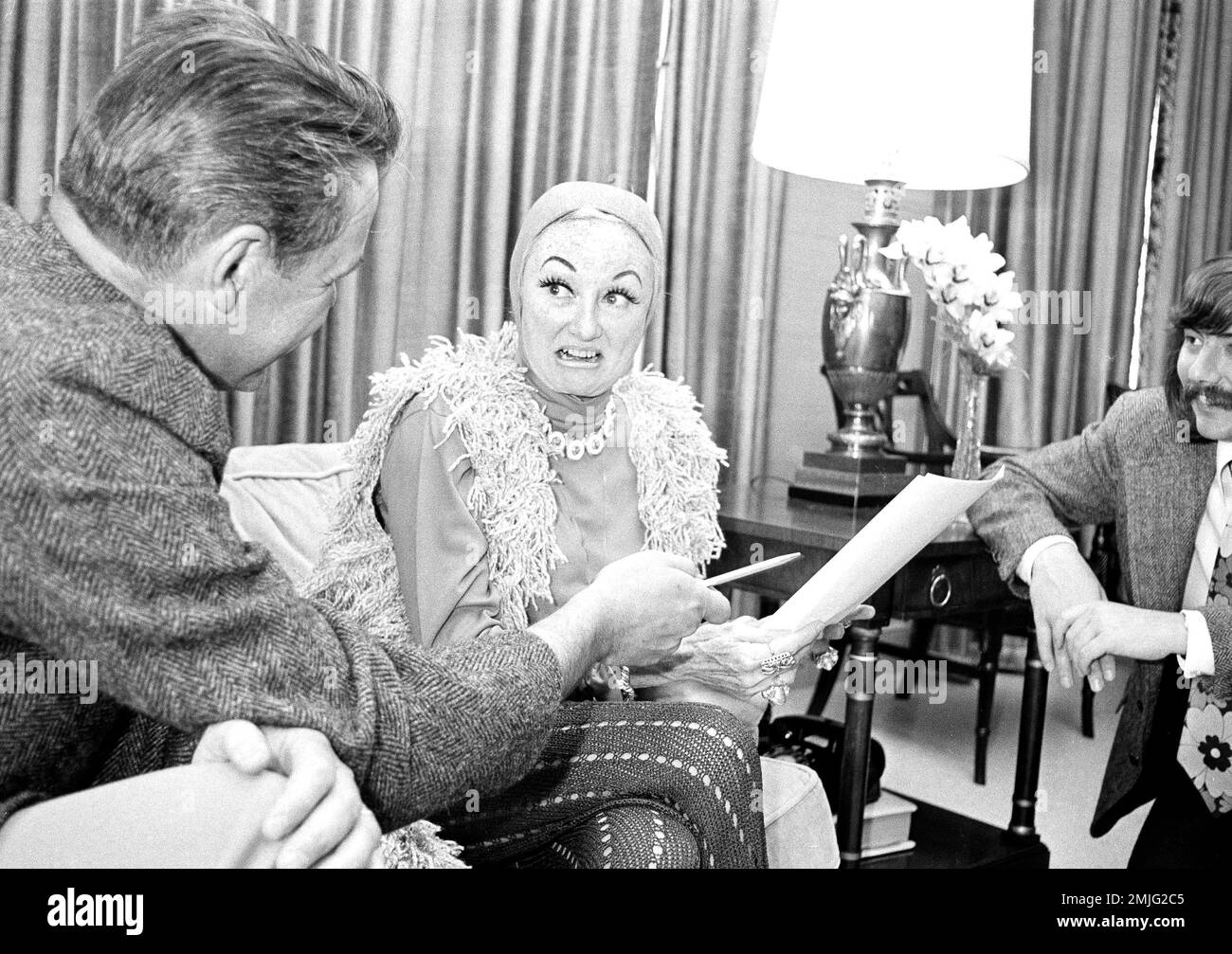 Comedian Phyllis Diller is pictured in San Francisco, July 1972. (AP ...