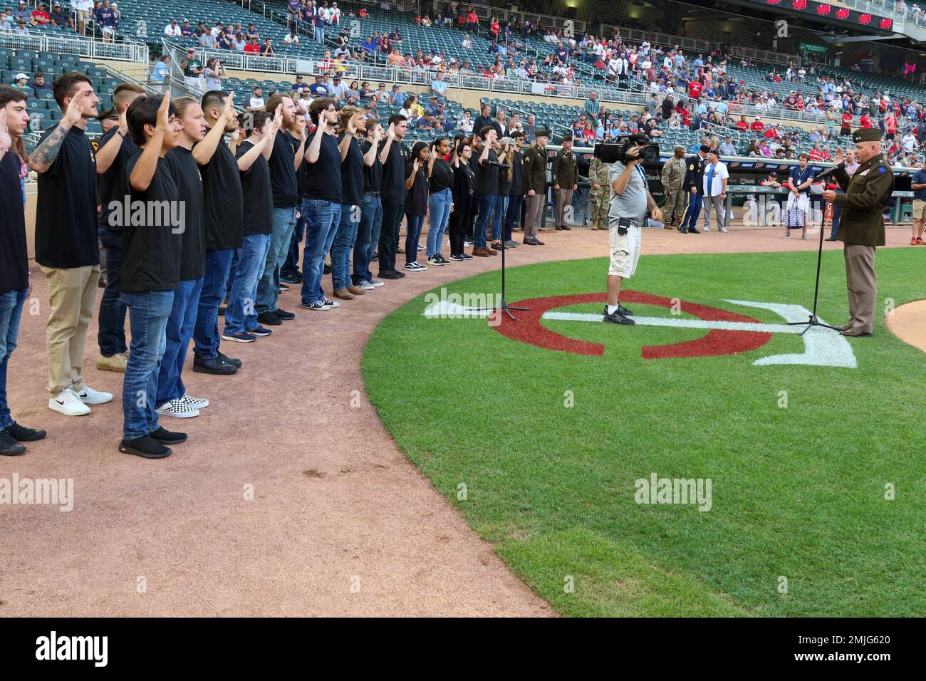 Major Gen. Matthew Baker, right, commanding general, 88th Readiness ...