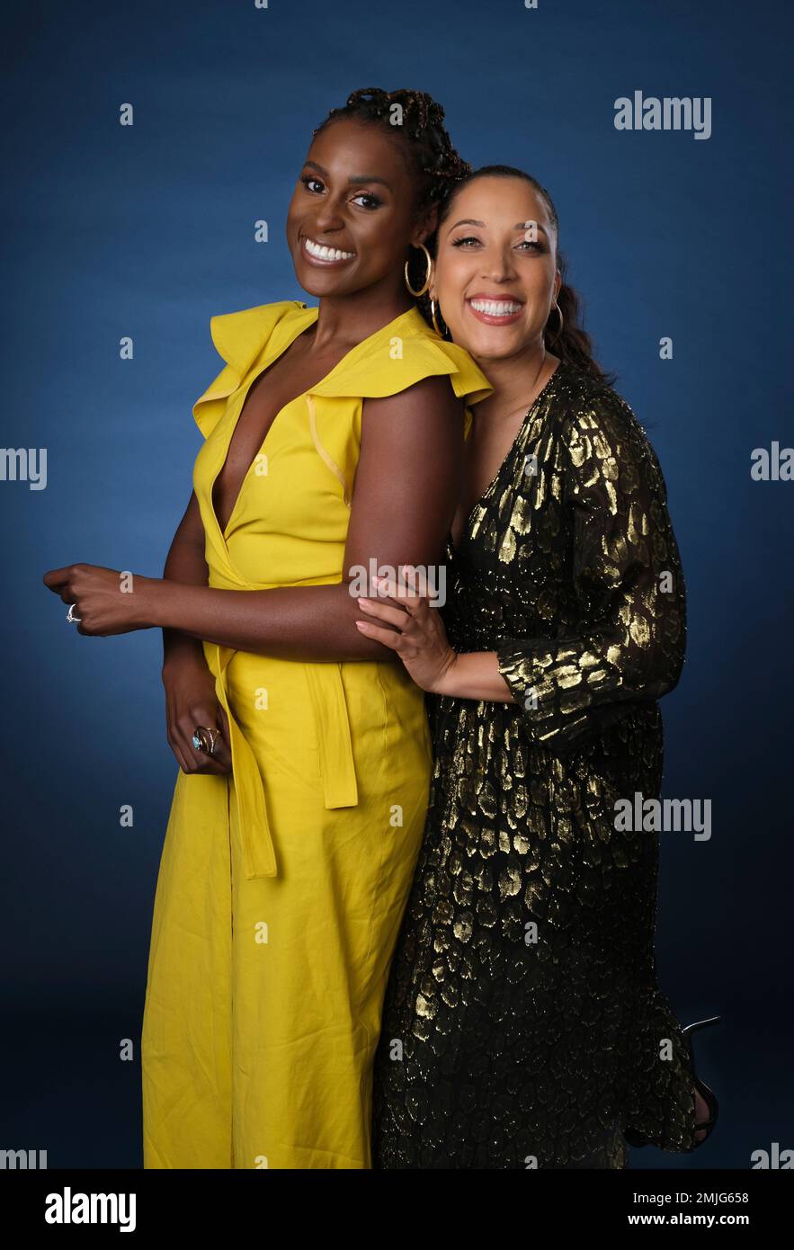 Robin Thede, right, the creator, star and executive producer of the HBO ...