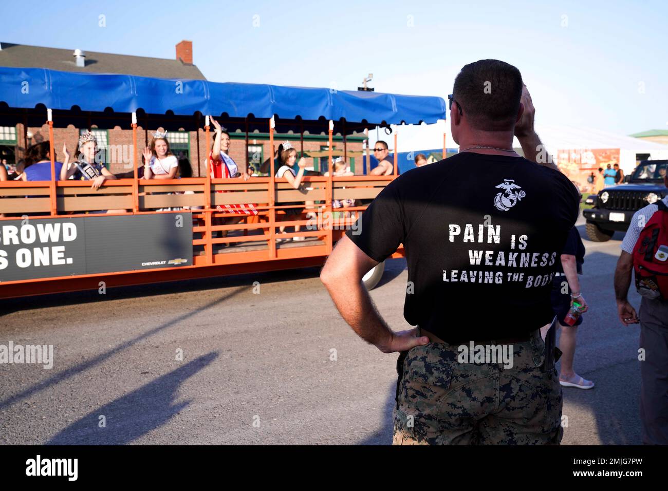 U.S. Marine Corps Staff Sgt. Brandon Ashby, a recruiter from Recruiting ...