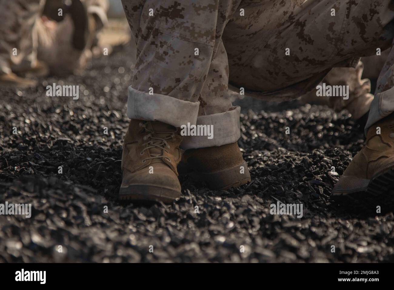 U.S. Marine Corps recruits with Hotel Company, 2nd Recruit Training ...