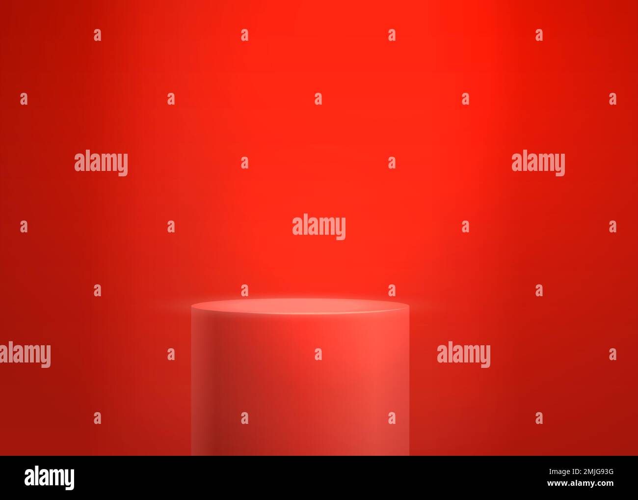 Red platform step shelf hi-res stock photography and images - Alamy