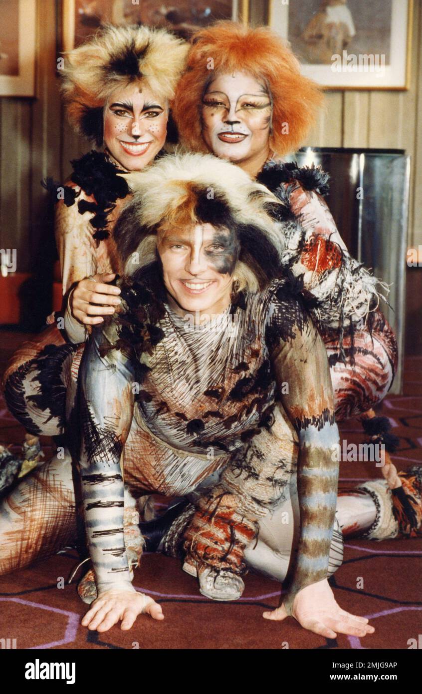 Dancer Steven Wayne, in the role of George, poses with Anna-Jane Casey ...