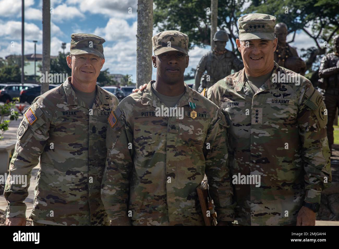The U.S. Army Pacific Command team, commander Gen. Charles Flynn, and ...