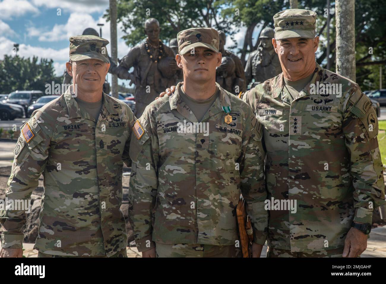 The U.S. Army Pacific Command team, commander Gen. Charles Flynn, and ...