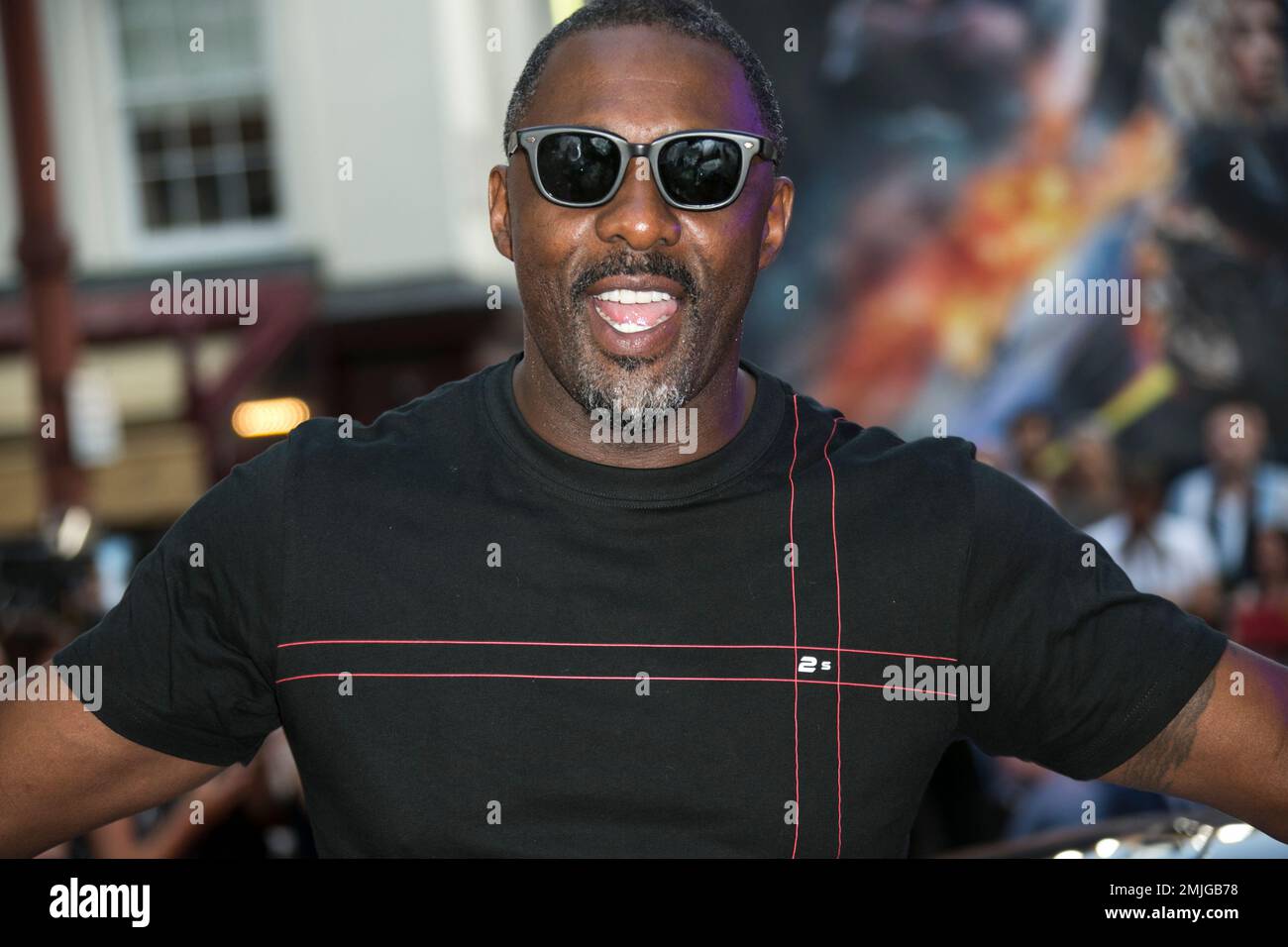 Actor Idris Elba poses for photographers at a special screening of Fast ...