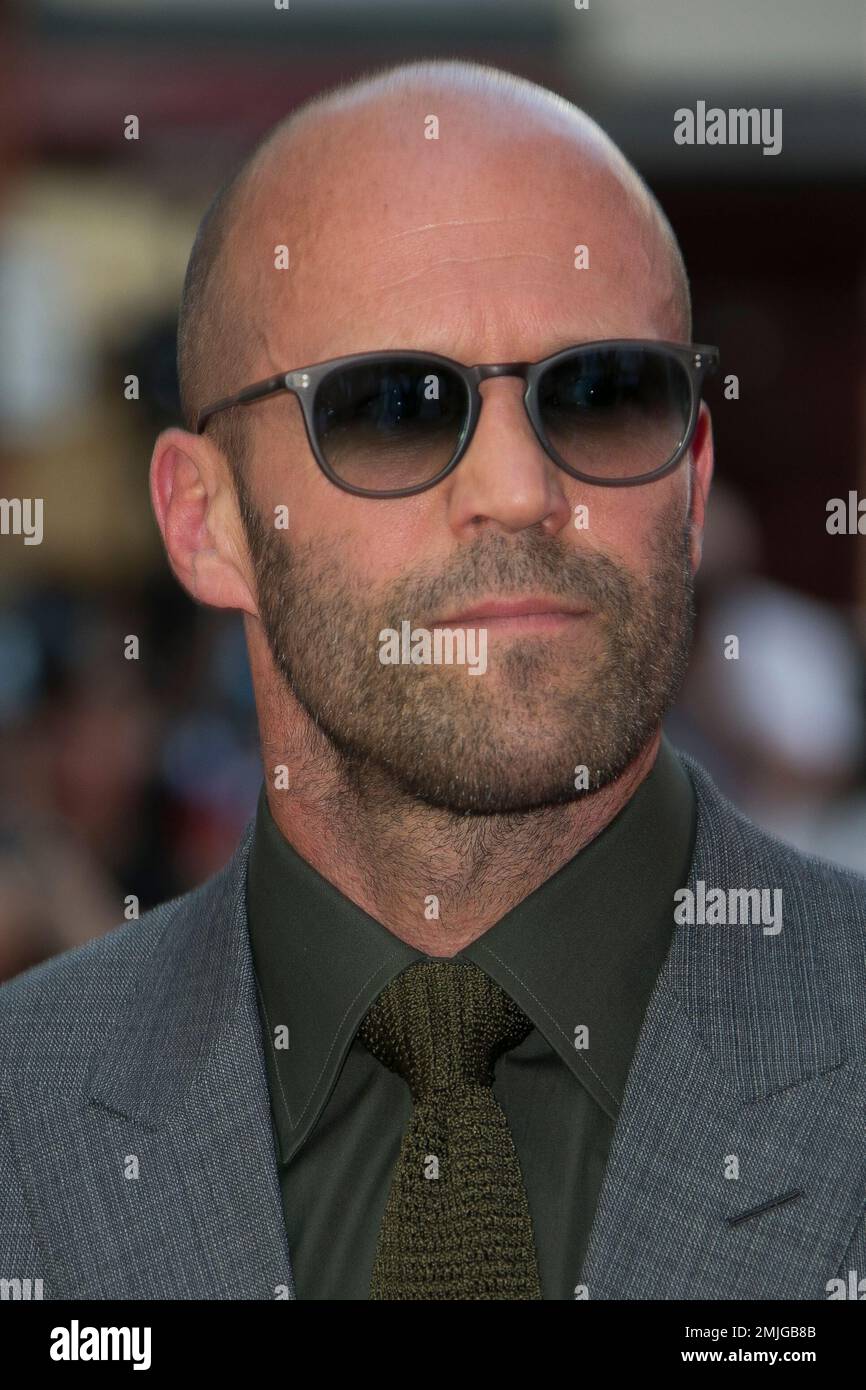 Actor Jason Statham poses for photographers at a special screening of ...