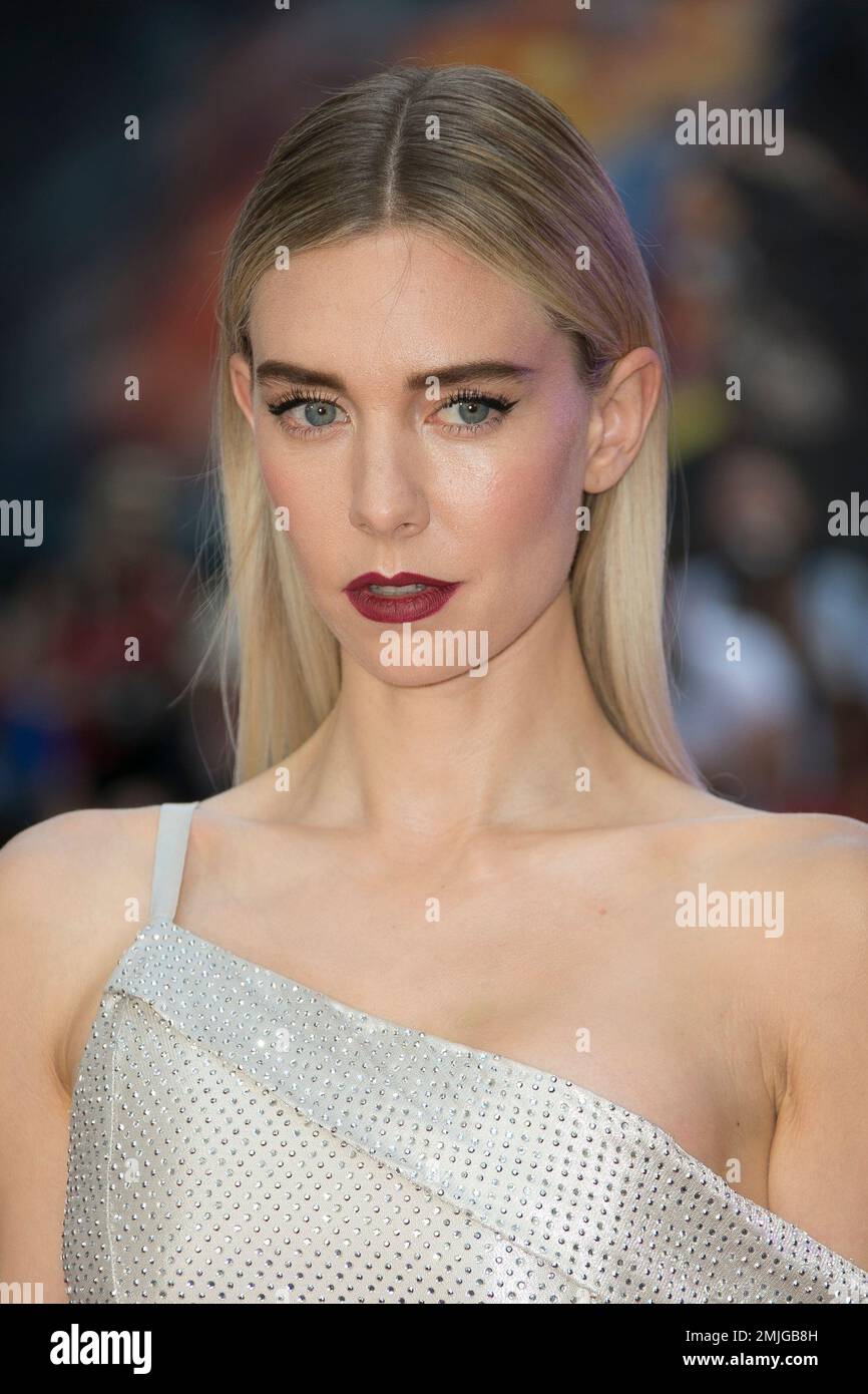 Actress Vanessa Kirby poses for photographers at a special screening of ...