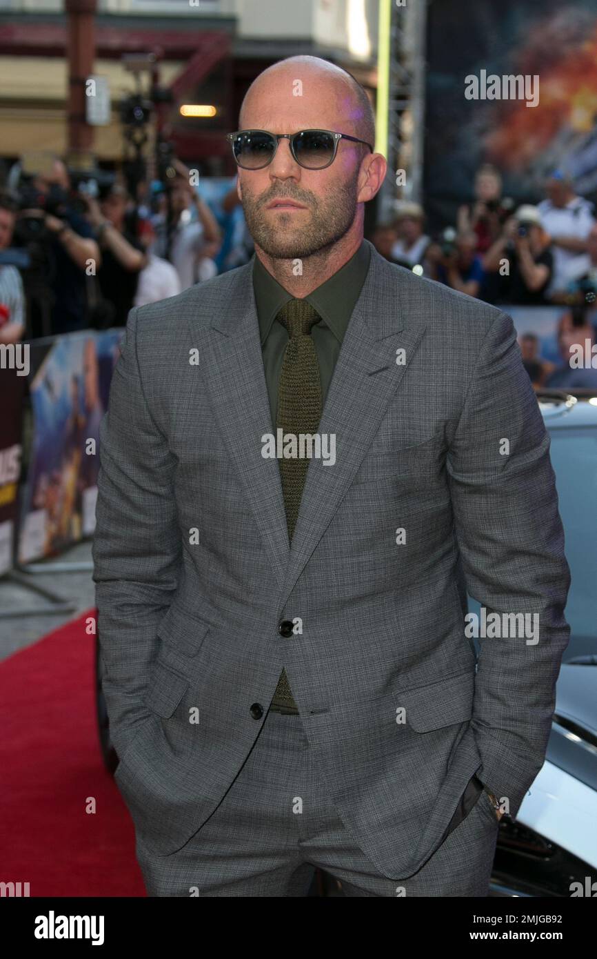 Actor Jason Statham poses for photographers at a special screening of ...
