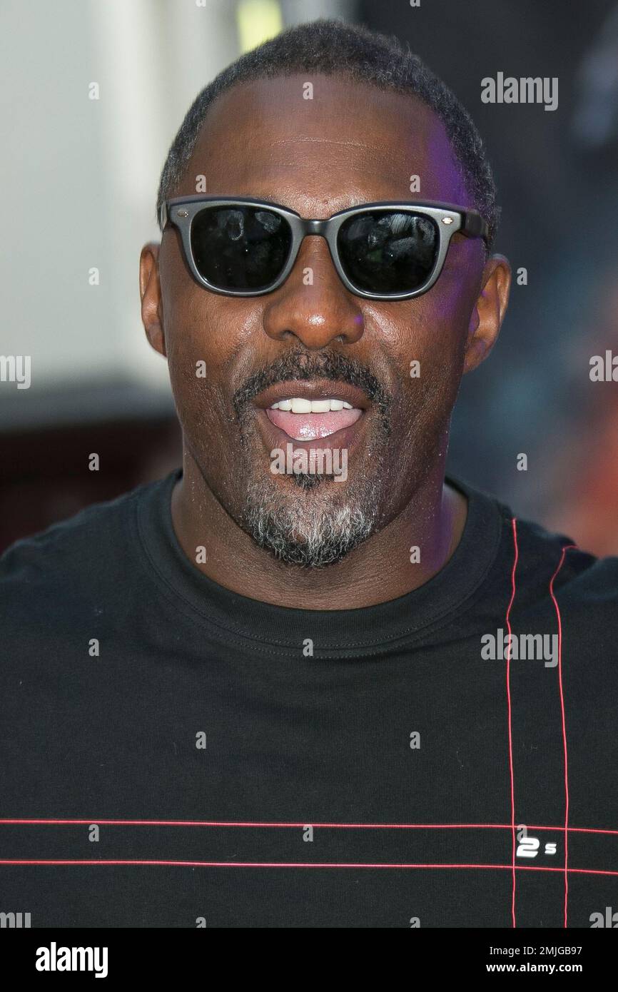 Actor Idris Elba poses for photographers at a special screening of Fast ...