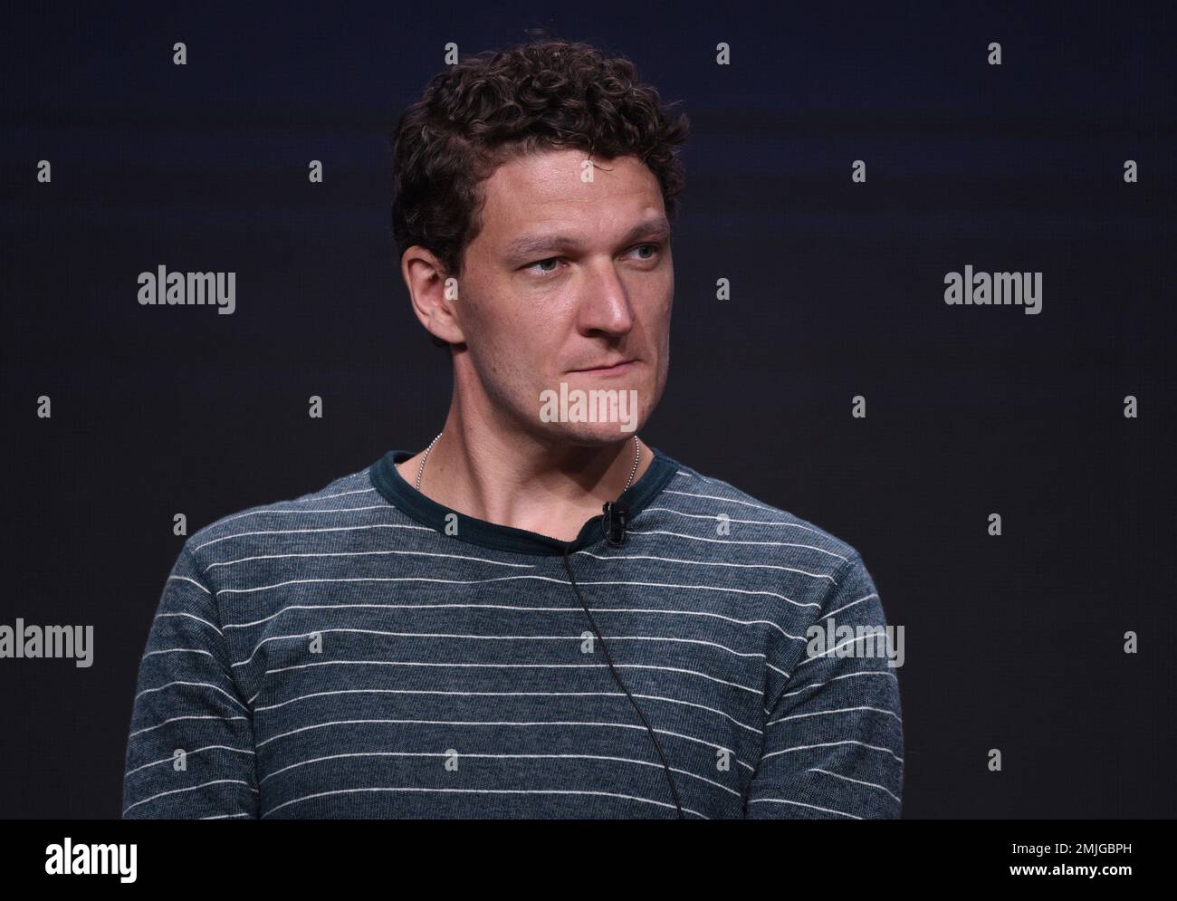 Gabriel Ebert participates in AT&T Audience's "Mr. Mercedes" panel at ...