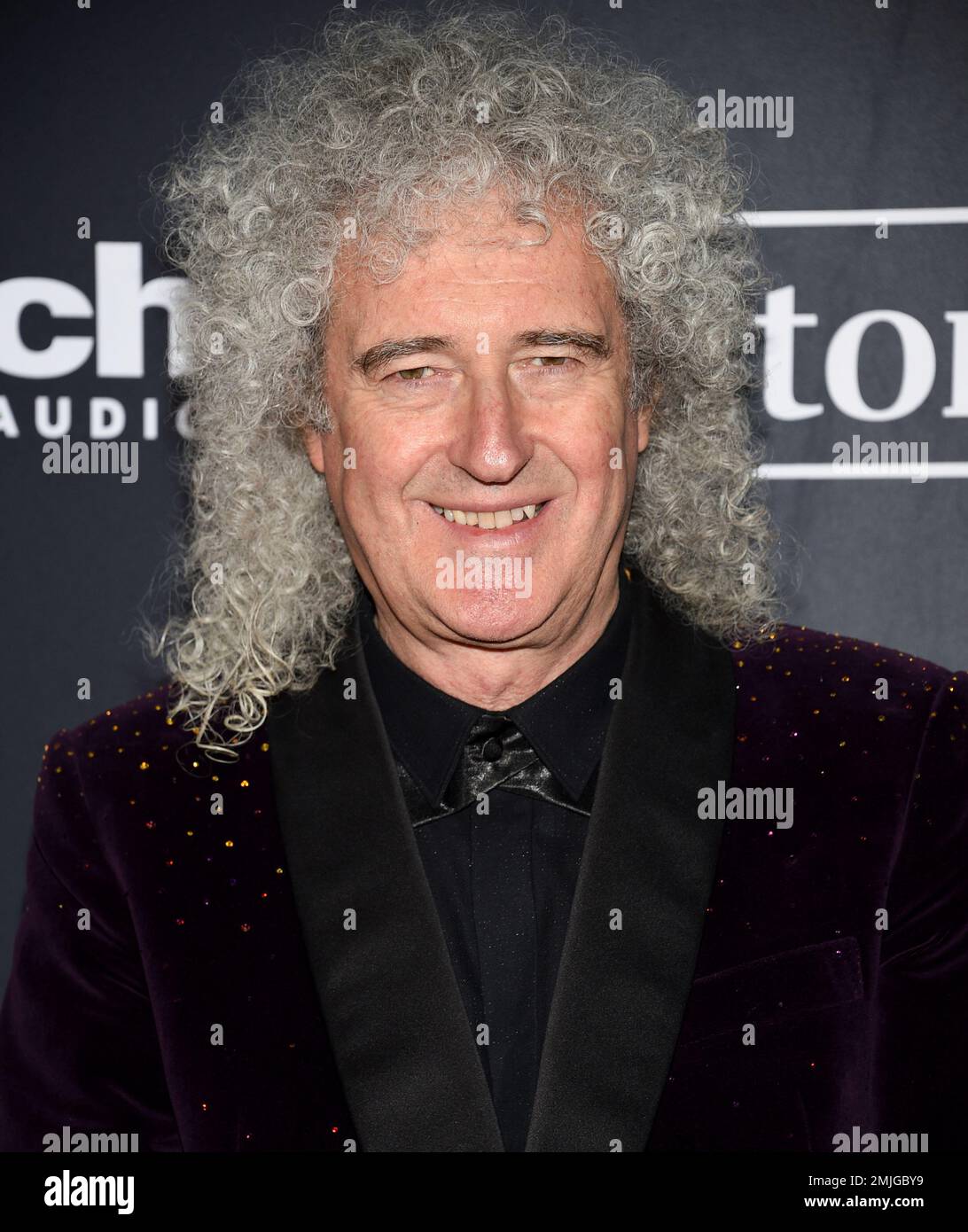 Musician Brian May attends the 2019 Rock & Roll Hall of Fame induction ...