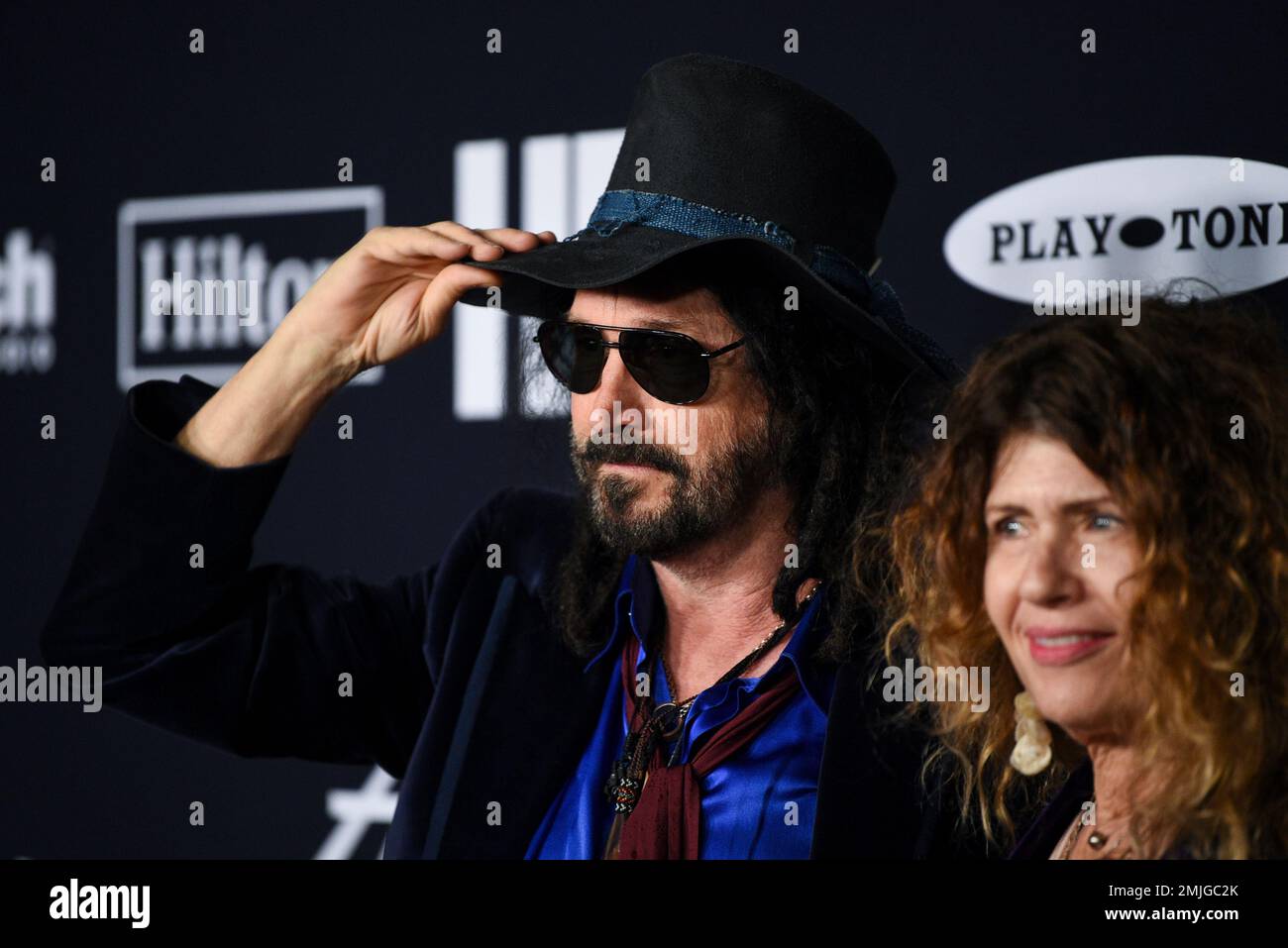 Musician Mike Campbell, left, and wife Marcie Campbell attend the 2019 ...