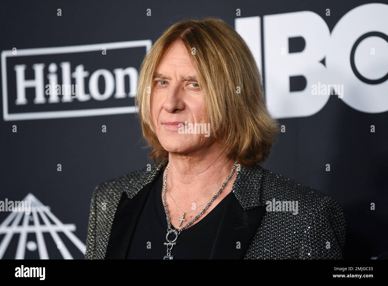 Inductee Joe Elliott of Def Leppard attends the 2019 Rock & Roll Hall ...