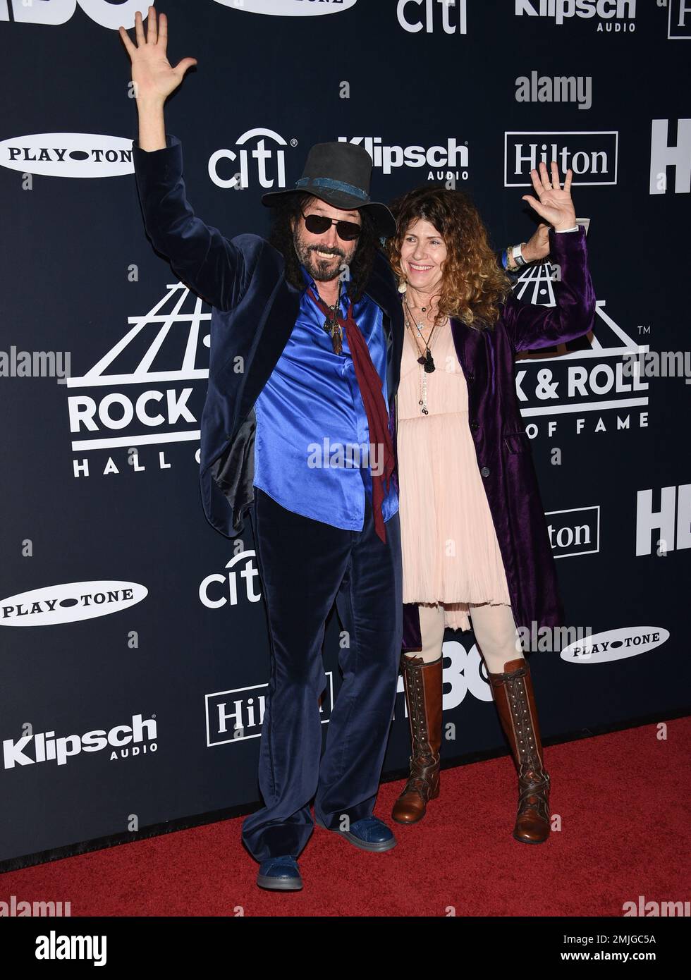 Musician Mike Campbell, left, and wife Marcie Campbell attend the 2019 ...