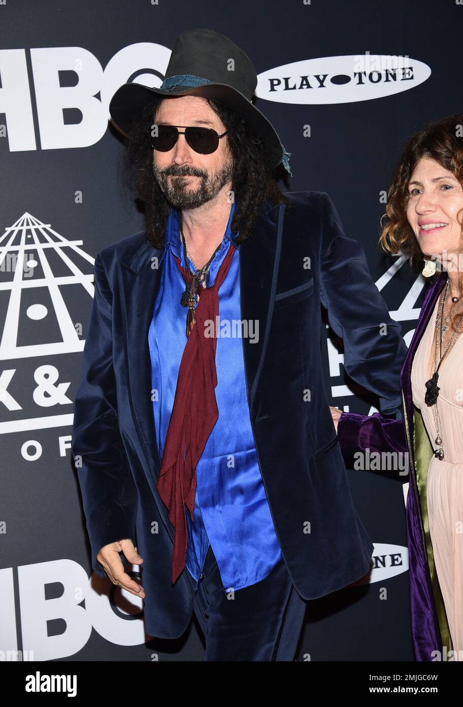 Musician Mike Campbell, left, and wife Marcie Campbell attend the 2019 ...