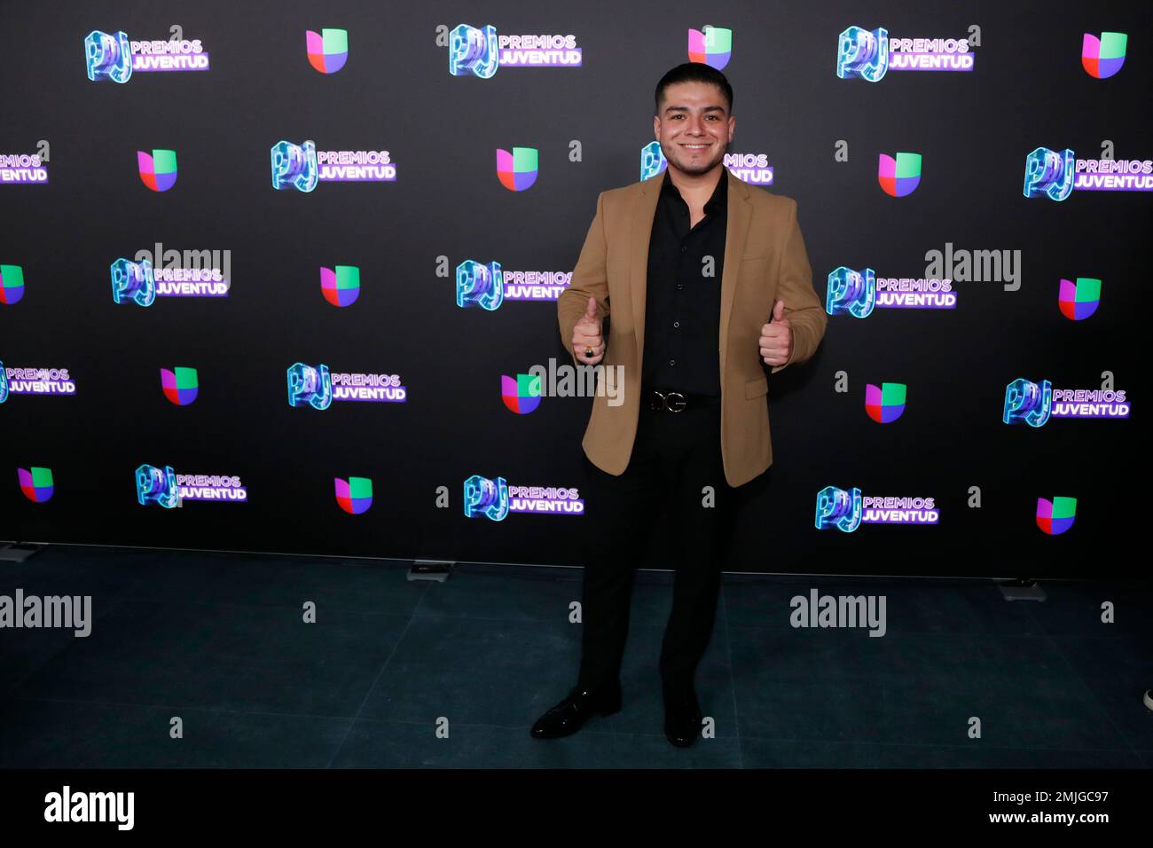 Mexican singer and songwriter Lenin Ramirez poses for a photo as he ...