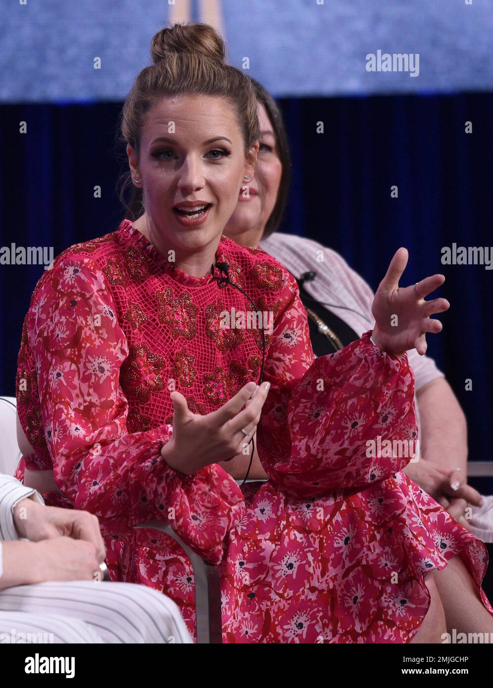 Jessie Mueller participates in Lifetime's "Patsy & Loretta" panel at ...