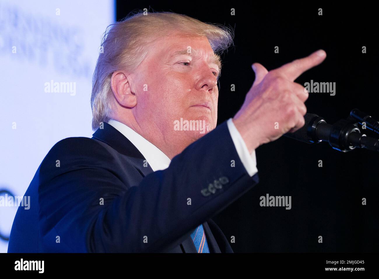 President Donald Trump speaks at Turning Point USA's Teen Student ...
