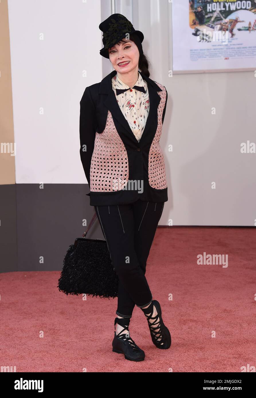 Toni Basil arrives at the Los Angeles premiere of "Once Upon a Time in ...