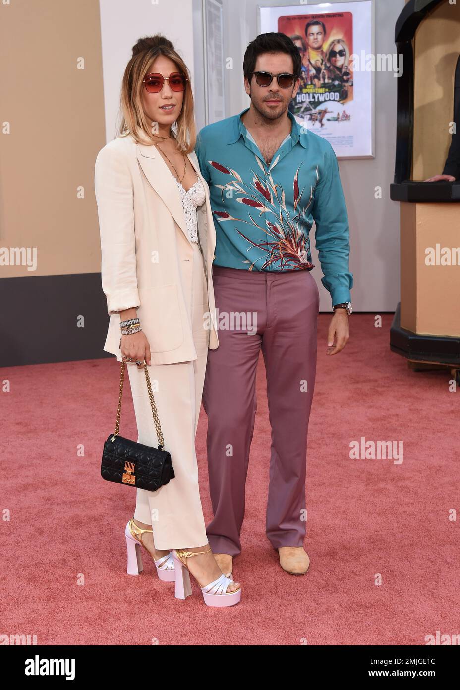 Eli Roth arrives at the Los Angeles premiere of "Once Upon a Time in ...