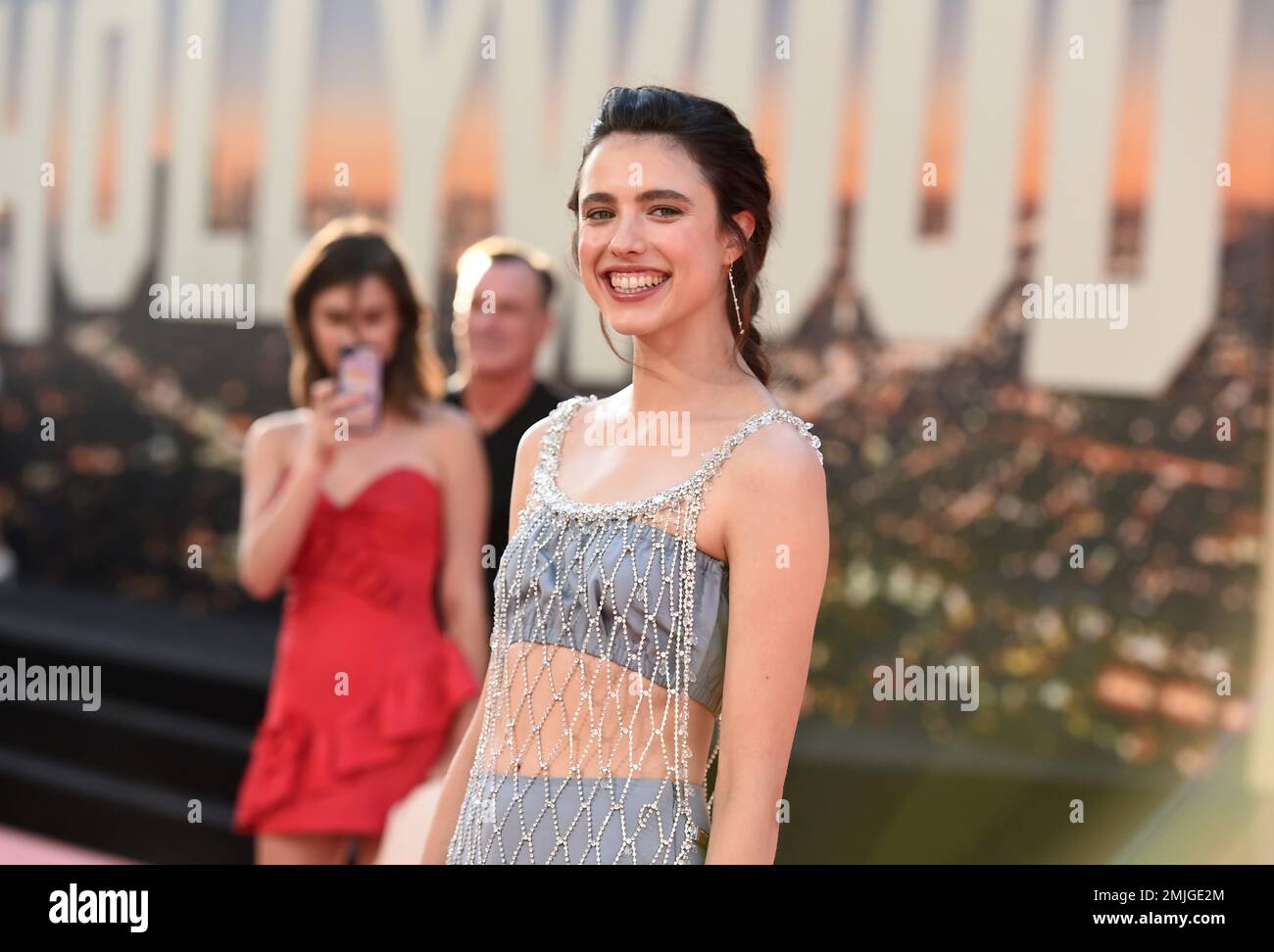 Sarah Margaret Qualley arrives at the Los Angeles premiere of "Once ...